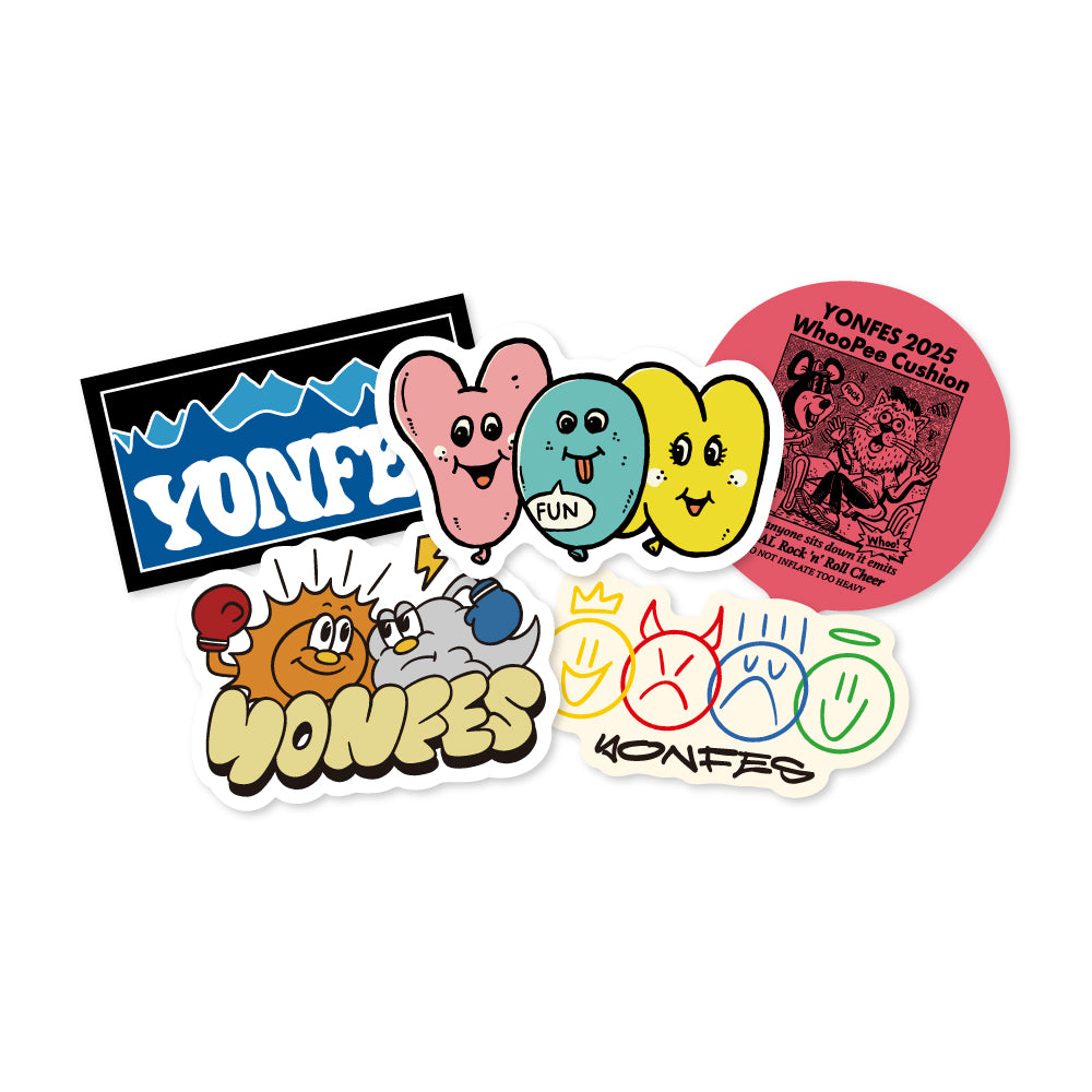 【事後通販 6/29(日)まで】Sticker Set – No Big Deal Records Shop